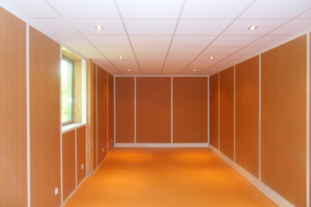 Les cloisons pleines toute hauteur aluminium | Espace Cloisons Alu IDF ...